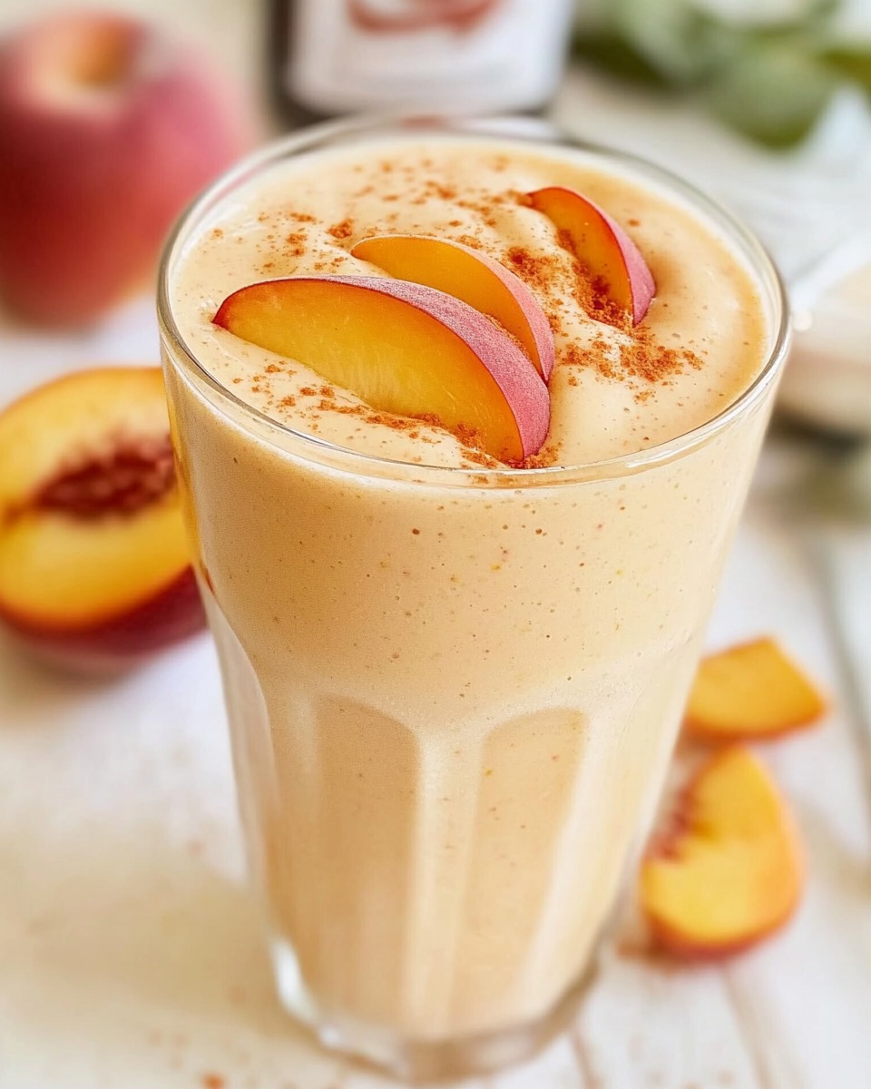 The Best Peach Smoothie Recipe