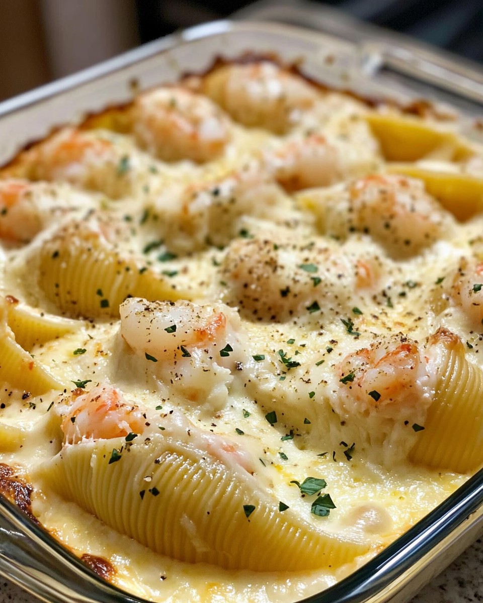 Seafood Stuffed Shells