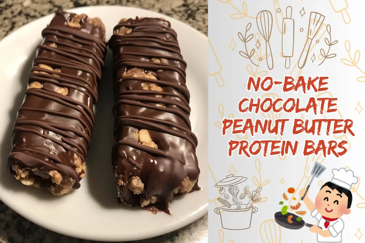 No Bake Chocolate Peanut Butter Protein Bars 5 Minute Recipe For A