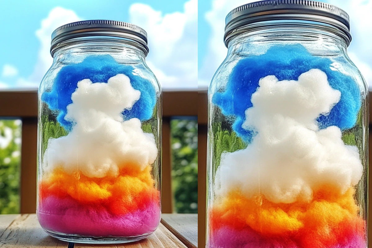 3 Easy Steps to Make a Rain Cloud in a Jar – Fun Science for Kids